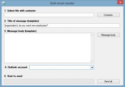 Powerful Bulk Email Sender for Efficient Mass Email Campaigns | HTML ...
