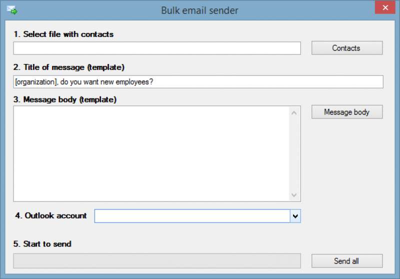 Powerful Bulk Email Sender for Efficient Mass Email Campaigns | HTML ...